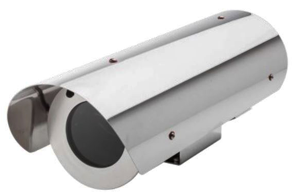 OHS-3003 Stainless steel housing with wiper for surveillance cameras