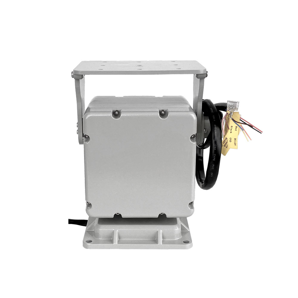 PT-1003 small pan tilt positioner with advanced Pelco position control