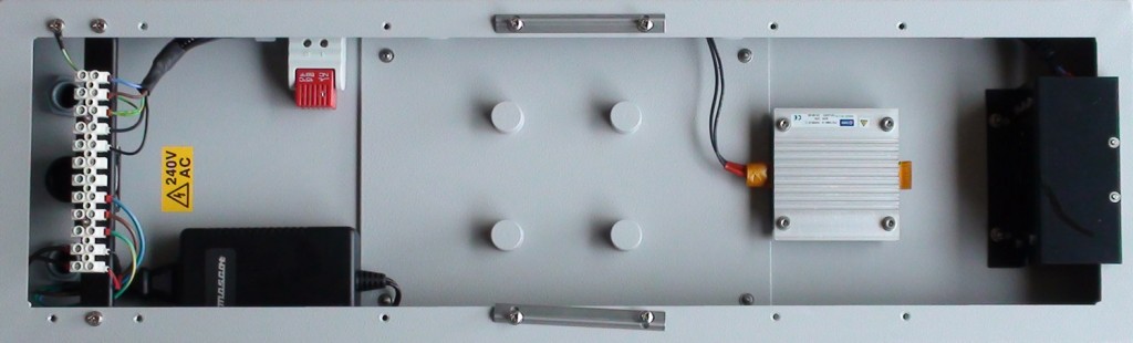 Pan tilt positioner - speed control - high precision - position feedback