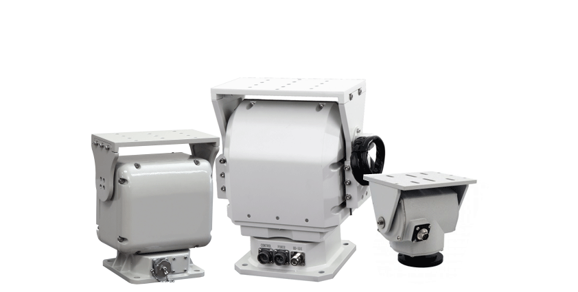 Pan/tilt positioners for PTZ cameras, antennas and other positioning ...