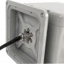 PT-1003 small pan tilt positioner with advanced Pelco position control