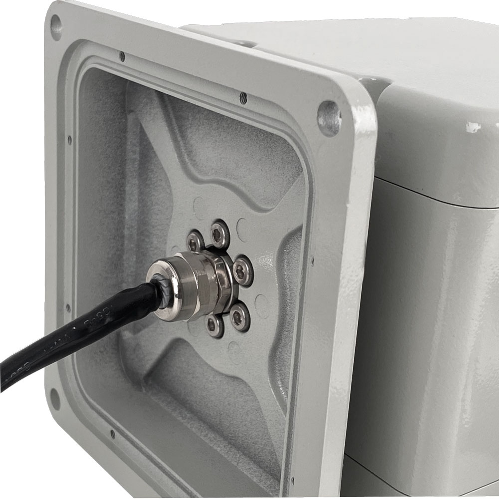 PT-1003 small pan tilt positioner with advanced Pelco position control