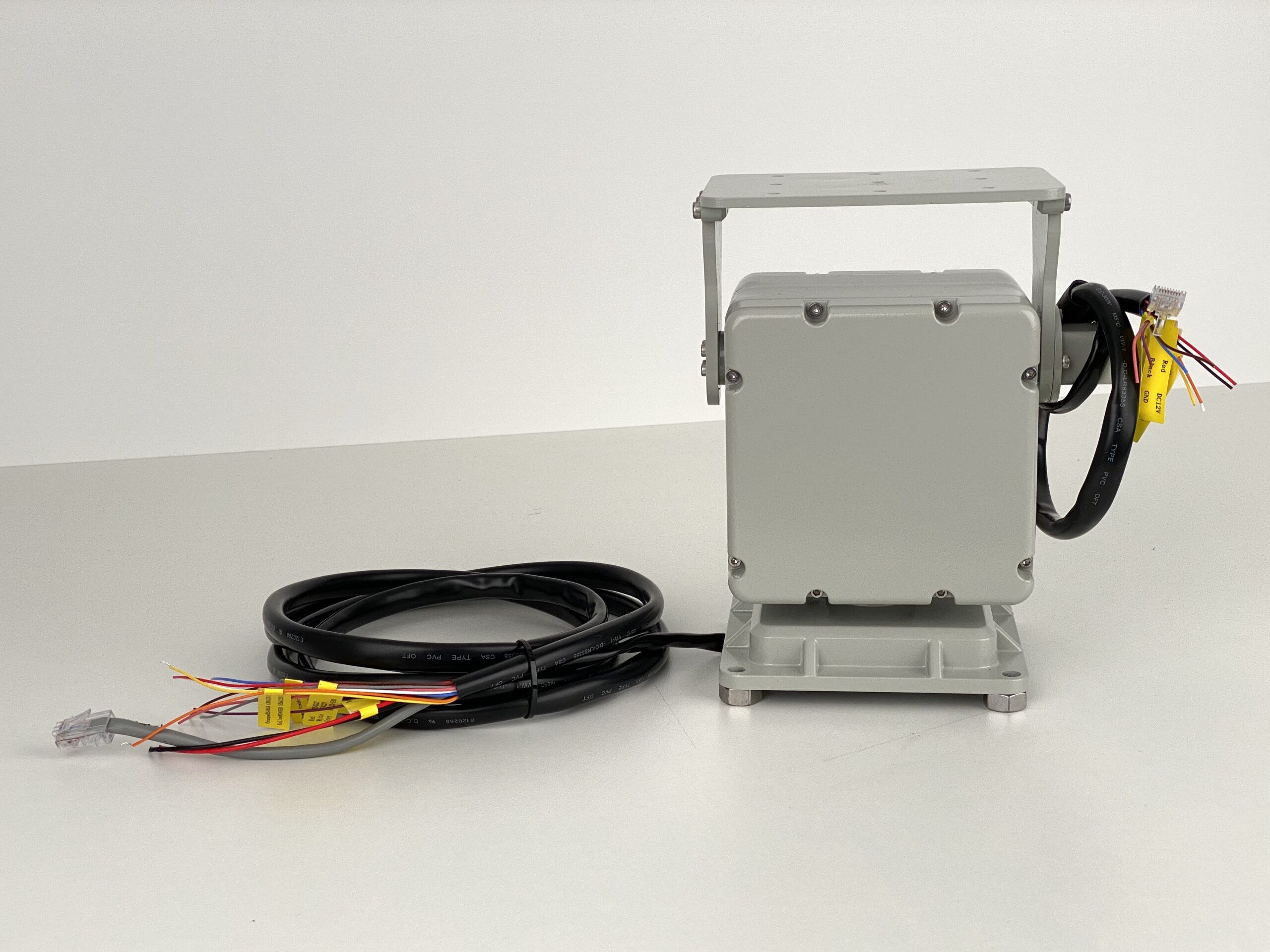 PT-1003 small pan tilt positioner with advanced Pelco position control